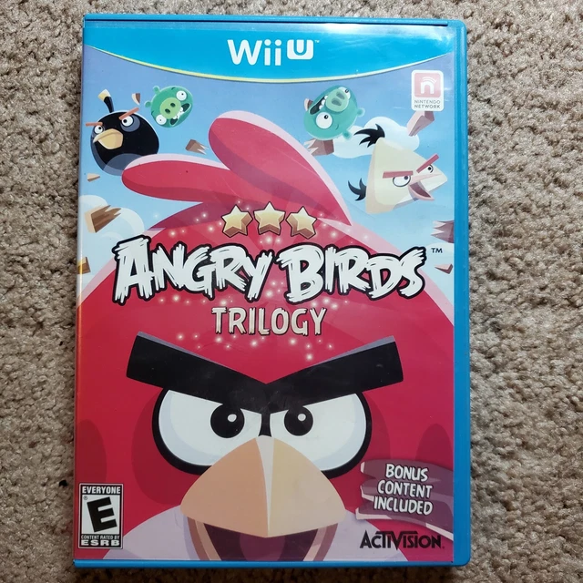 ANGRY BIRDS TRILOGY original case Nintendo Wii U £25.98 - PicClick UK