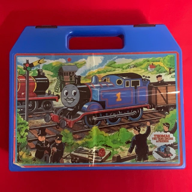 THOMAS THE TANK Engine Organiser Case Cassette Records Books Vintage ...