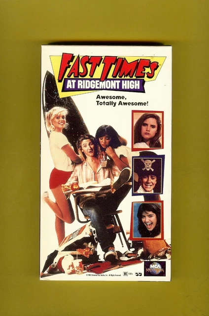 FAST TIMES AT Ridgemont High - VHS - USED - 1982 Sean Penn, Jennifer ...