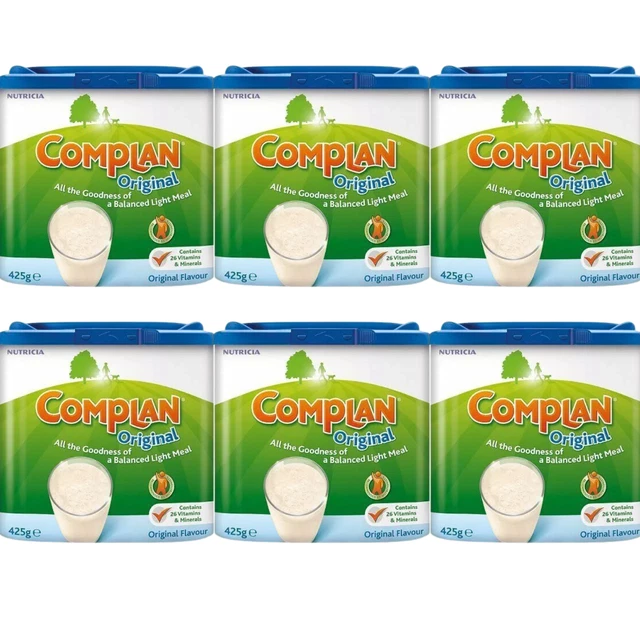 COMPLAN ORIGINAL NUTRITION Vitamin Supplement Protein Energy Drink 425g ...