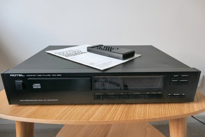 ROTEL HIFI CD Player RCD-855 + Remote + Manual. Non-working for repair ...