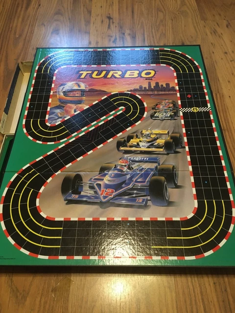 VINTAGE SEGA MB Games Board Game "Turbo" 100% Complete in Box Circa ...