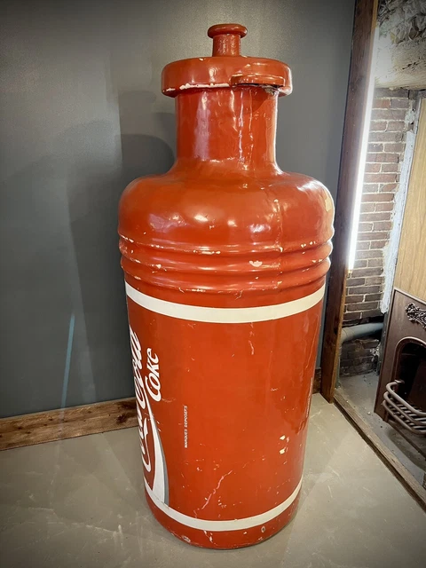 ANCIEN BIDON PUBLICITAIRE Coca-Cola de 2 mètres Tour de France 86 EUR ...