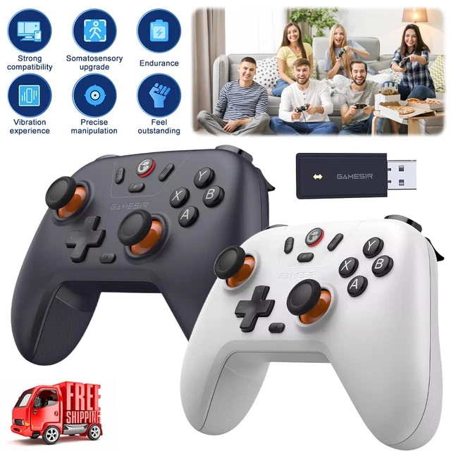 2X WIRELESS PRO Gaming Controllers for Windows 11 PC, Android, TV, PS3 £13.99 - PicClick UK