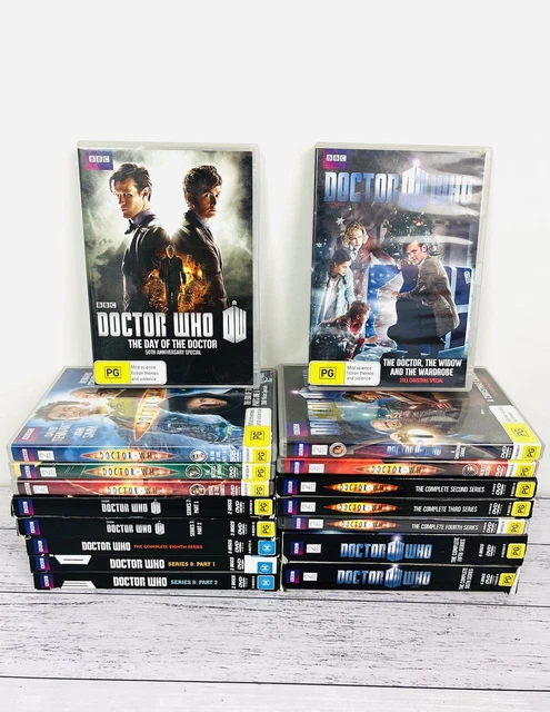 DOCTOR WHO BBC DVD Bundle TV Series 2 3 4 5 6 7 8 9 + 7 Specials PAL ...
