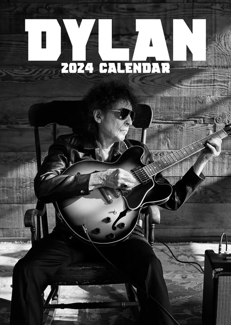 BOB DYLAN 2024 A3 Wall Calendar by Rebel Music : Iconic Music Legend £7 ...