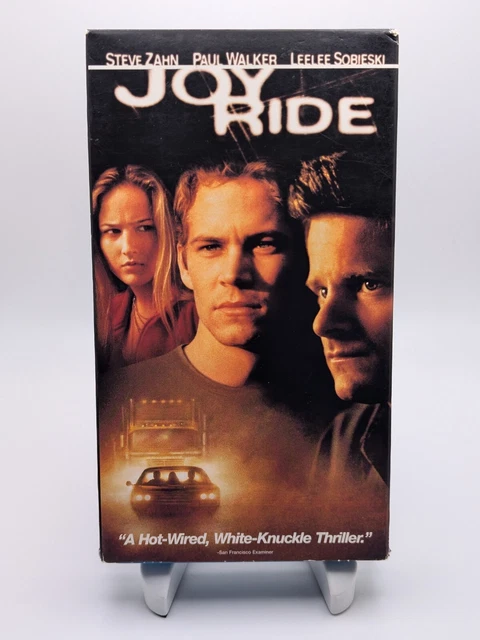JOY RIDE (VHS, 2001) Paul Walker Blockbuster Blue Tape £8.28 - PicClick UK