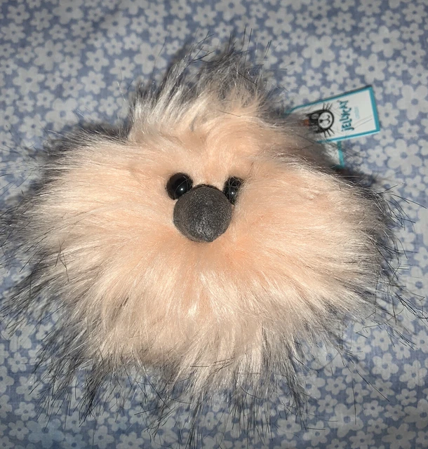 Jellycat Just Peachy Fluffy Pom Pom Emu Ostrich Keyring Bnwt Retired Lot2 O2 £1000