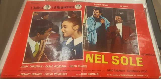 NEL SOLE FOTOBUSTA originale 1967 Al Bano Romina Power Franco e Ciccio EUR 50,00 - PicClick IT