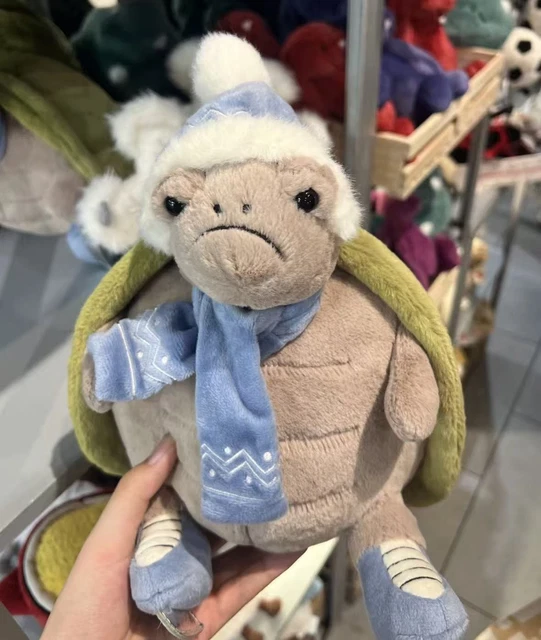 JELLYCAT SKATING TURTLE Doll brand new with label and dust cover ...