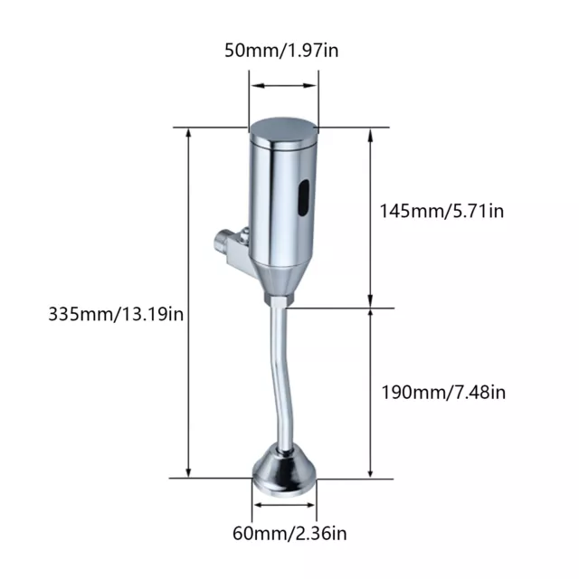 AUTOMATIC URINAL FLUSH Valve Toilet Urinal Flush Valve Wall Mounted ... AUTOMATIC URINAL FLUSH Valve Toilet Urinal Flush Valve Wall Mounted ...