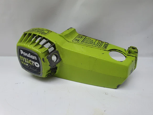 POULAN XXV MICRO Deluxe Chainsaw parts - recoil side cover - no pulley ...