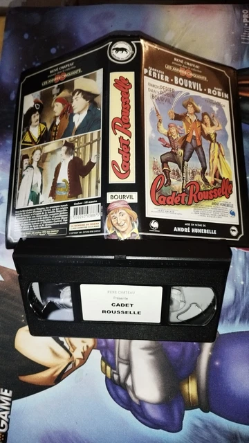 VHS CADET ROUSSELLE Rene Chateau K7 video cassette Bourvil EUR 20,00 - PicClick FR