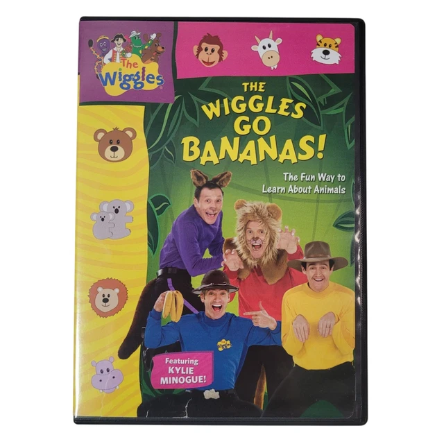 THE WIGGLES GO Bananas DVD Kylie Minogue Guest Small Cover Tears $24.95 ...