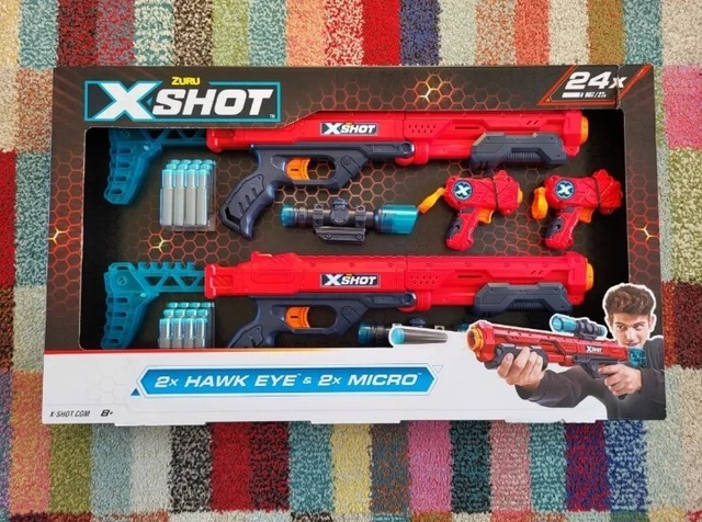 XSHOT X-SHOT Zuru Guns/Blasters - Regenerator/Reflex/Mk3/Hawkeye ...