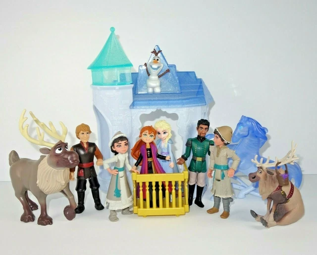 DISNEY FROZEN II Playset Lot Castle Anna Elsa Nokk Honeymaren Sven Olaf disney-frozen-ii-playset-lot-castle-anna-elsa-nokk-honeymaren-sven-olaf