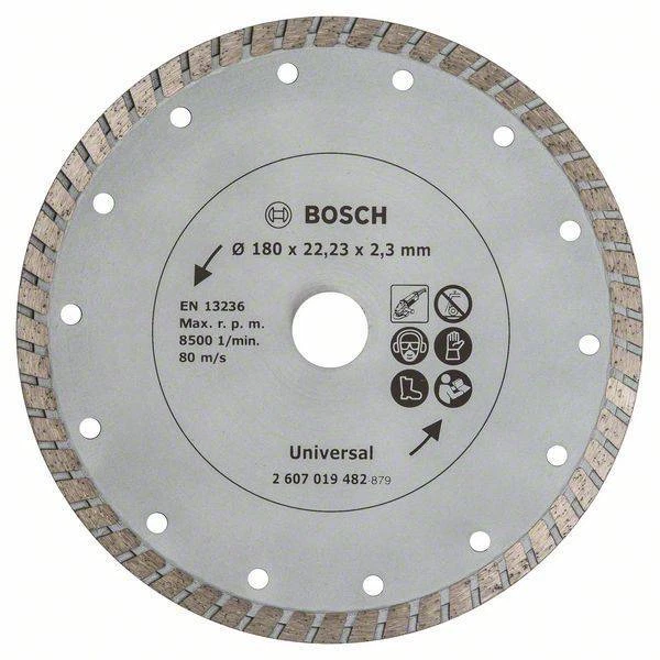 BOSCH 2607019482 Turbo - Diamond cutting disc 180 mm Turbo - Diamond ...