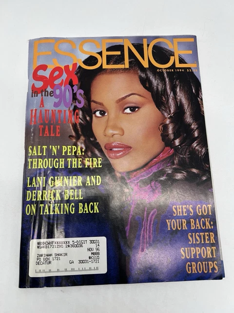 ESSENCE MAGAZINE OCTOBER 1994 Sex In The 90’s . Salt N Pepa Hip Hop $24 ...