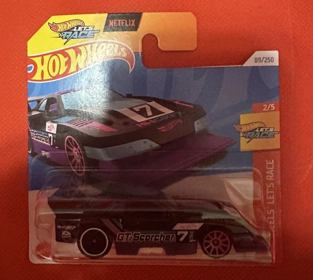 HOT WHEELS NETFLIX Lets Race GT-Scorcher Hotwheels 2024 HTC08 NEW ...