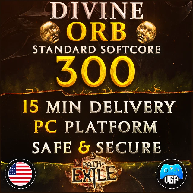 ORBE DIVINE ORBS Path of Exile STANDARD SC 300 PoE Standard Softcore ...