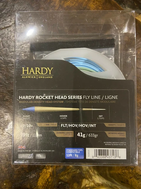 HARDY ROCKET HEAD Series Spey Scandi Shooting Head Fly Lines All Sizes ...