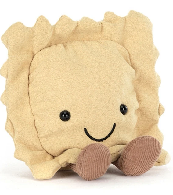 JELLYCAT AMUSEABLES RAVIOLI Pasta Doll £121.77 - PicClick UK