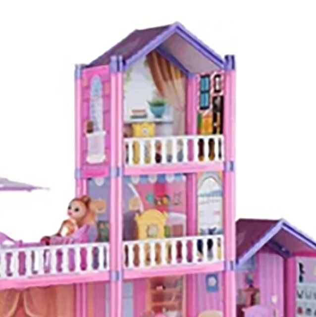 278PCS DOLL HOUSE Building Toys DIY Assembly Doll Accessories ...