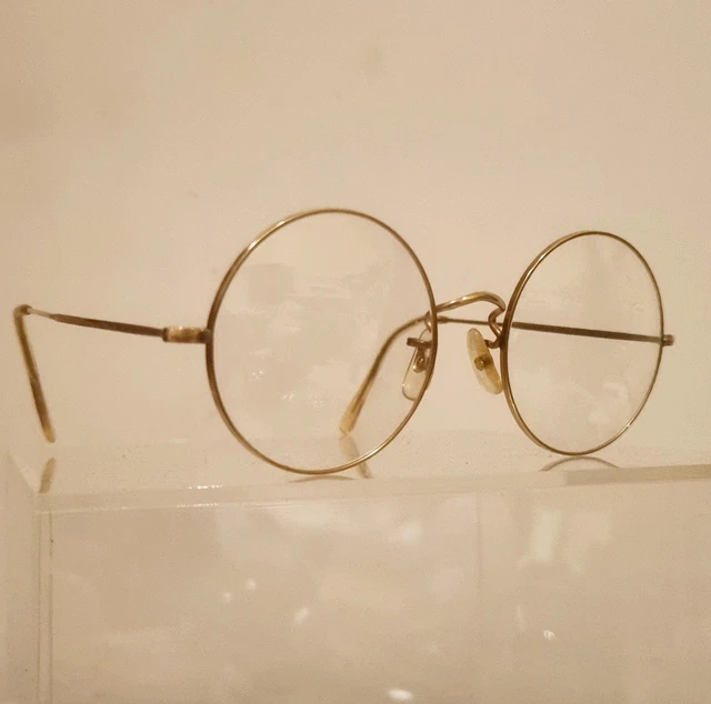 VINTAGE 1940'S ALGHA 20 Saville Row Spectacle Frames circle round ...