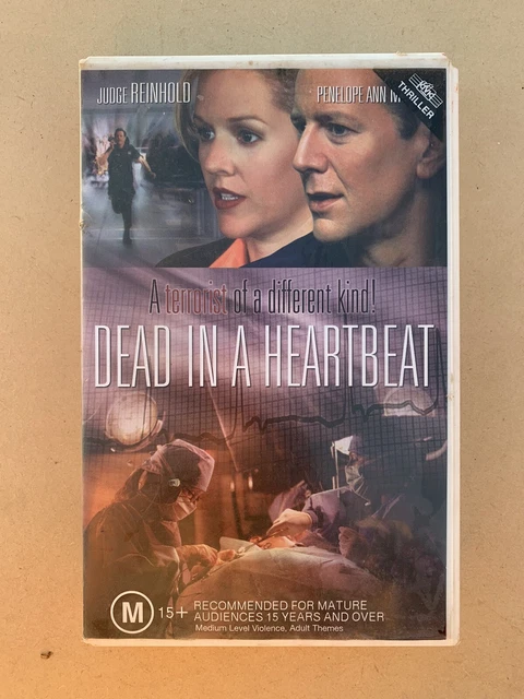 RARE VHS VIDEO Tape DEAD IN A HEARTBEAT Ex-Rental Movie EUR 29,39 ...