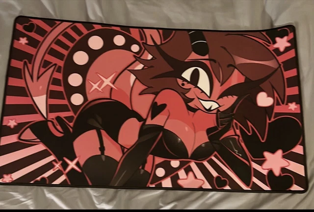 Vivziepop Helluva Boss Loona 2023 Pin Up Playmat Hazbin Hotel £9407 Picclick Uk