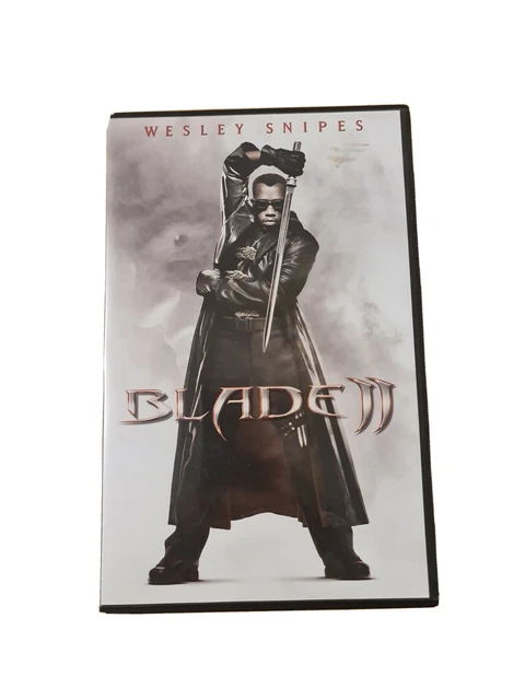 BLADE 2 VHS (2002) MIT Wesley Snipes- Kult EUR 14,90 - PicClick DE