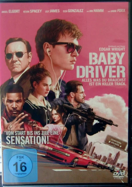 BABY DRIVER DVD - Ansel Elgort, Kevin Spacey, Jamie Foxx £5.11 ...