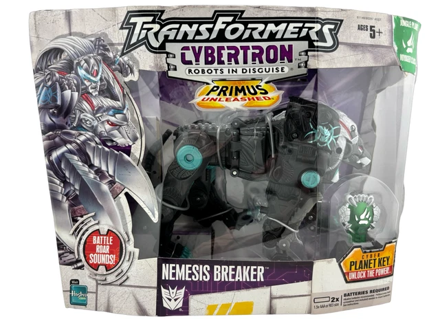 TRANSFORMERS CYBERTRON RID Primus Unleashed NEMESIS BREAKER Action ...