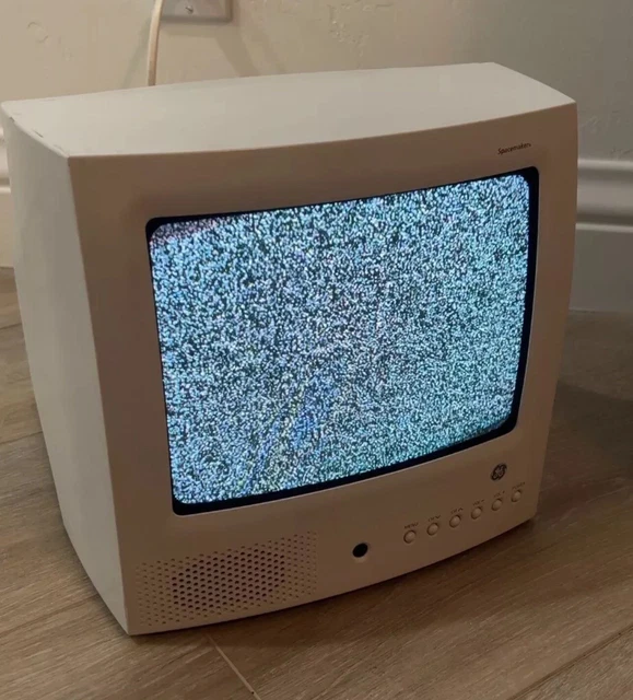 VINTAGE RETRO CRT General Electric GE Spacemaker 9” TV Model With ...