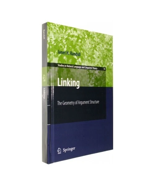 Linking The Geometry Of Argument Structure Janet H Randall Eur 101