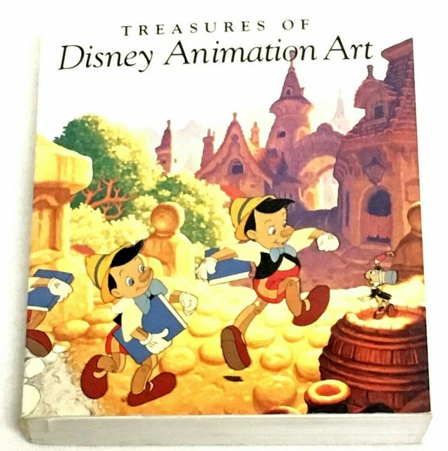 TREASURES OF DISNEY Animation Art Book 1982 1st Edition 3rd Printing ...