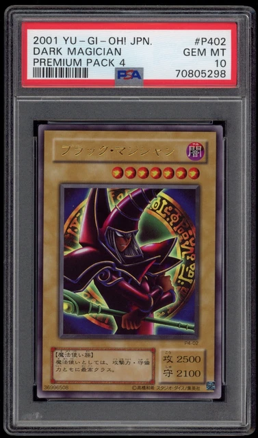 PSA 10 GEM Mint Dark Magician Premium Pack 4 Ultra Rare Holo Yu-Gi-Oh Card P4-02 £119.95 ...