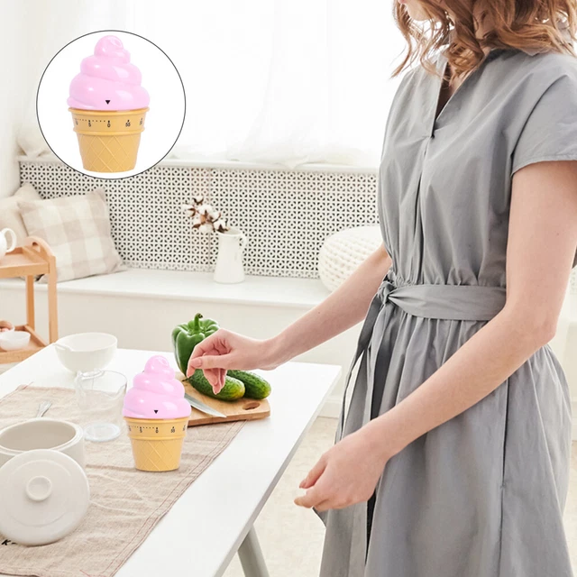 ICE CREAM TIMER Countdown Mechanical Rotating Alarm Learning £9.98 ...