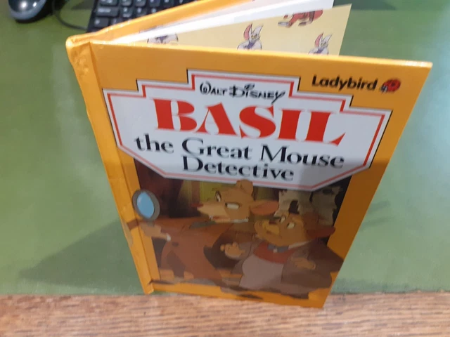 LADYBIRD BOOK WALT Disney Basil The Great Mouse Detective, First ...