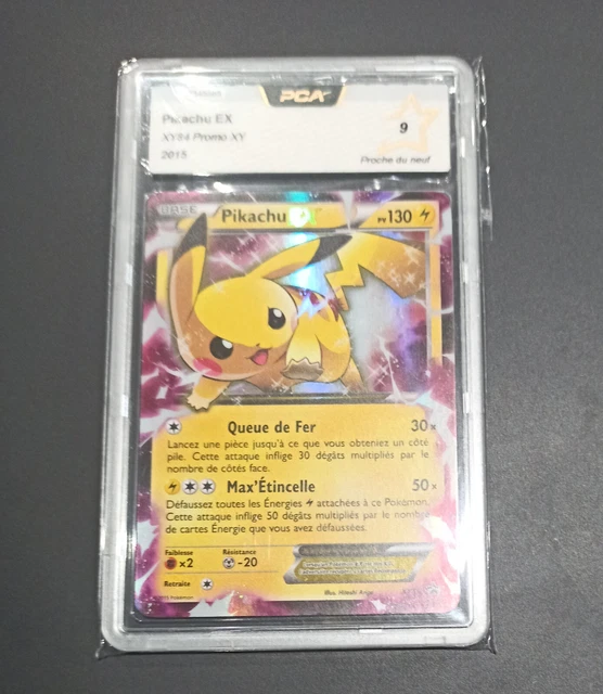 CARTE POKÉMON PCA Pikachu EX XY84 Promo XY PCA 9 FR EUR 12,50 - PicClick IT