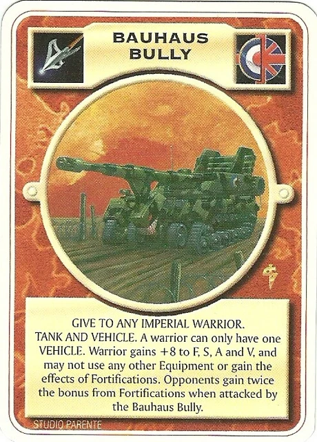 DOOMTROOPER: BAUHAUS BULLY English Inquisition Mutant Chronicles Ccg ...