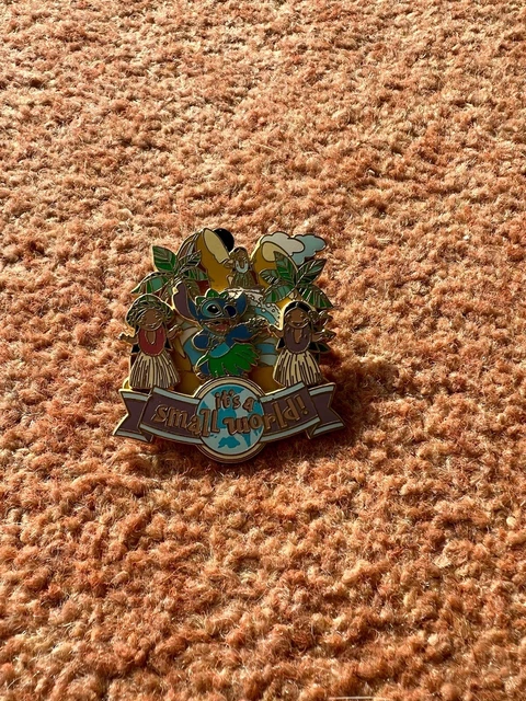 DISNEY PIN DISNEYLAND Paris It's A Small World Ride Lilo & Stitch ...