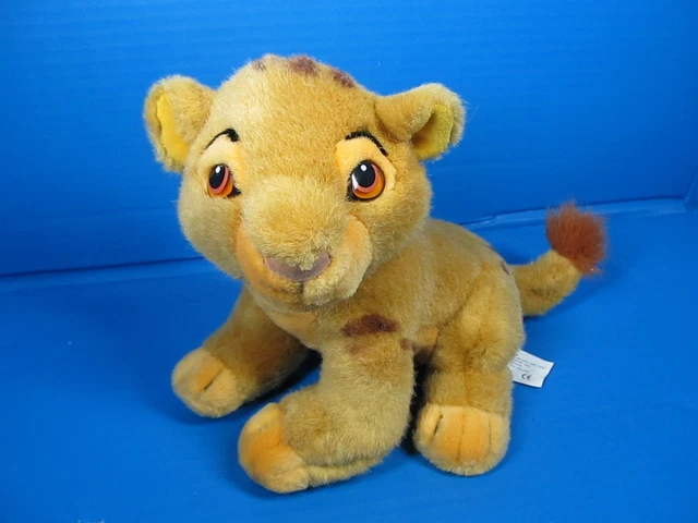 VINTAGE DISNEY STORE Lion King Simba Cub Plush Stuffed Animal Toy 8" £7 ...