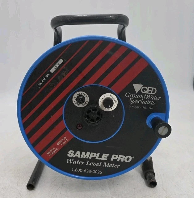 QED SAMPLE PRO Water Level Meter Model 6000YSS £190.48 - PicClick UK