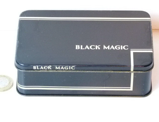 VINTAGE/ANTIQUE ROWNTREES BLACK MAGIC SWEETS CHOCOLATES TIN 1950s £9.99 ...