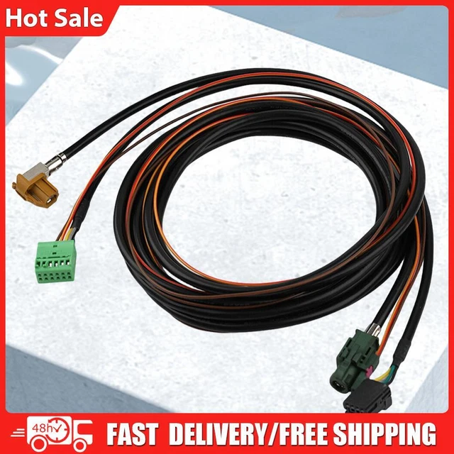 ADAPTER PLUG SOCKET MIB2 USB AMI Button Wiring Harness for Golf 7 MK7 ...