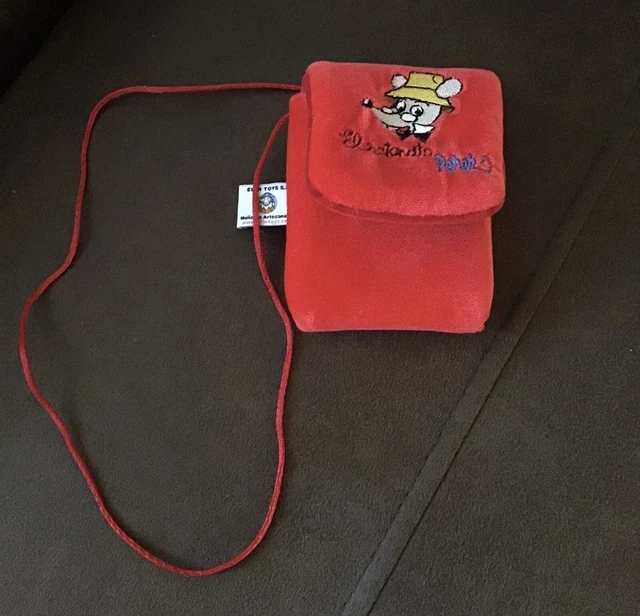 ELFIN TOYS EL Ratoncito Perez Spanish Tooth Fairy Mouse Red Plush Bag ...