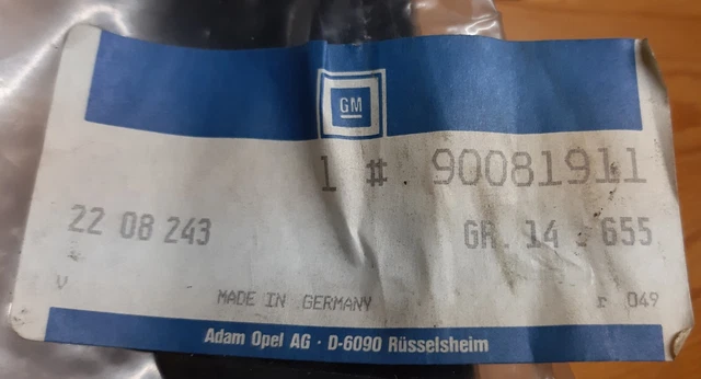 ORIGINAL GM OPEL Polsterauflage Rekord E Commodore C 90081911 NEU mit OVP EUR 40,00 - PicClick DE