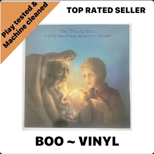 THE MOODY BLUES ~ Every Good Boy Deserves Favour 12"vinyl LP EX / EX £ ...