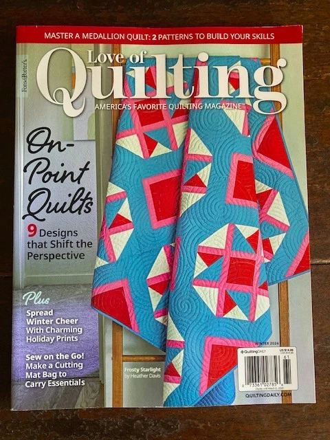 LOVE OF QUILTING Magazine 2025 through March 2026 Issue £6.01 - PicClick UK